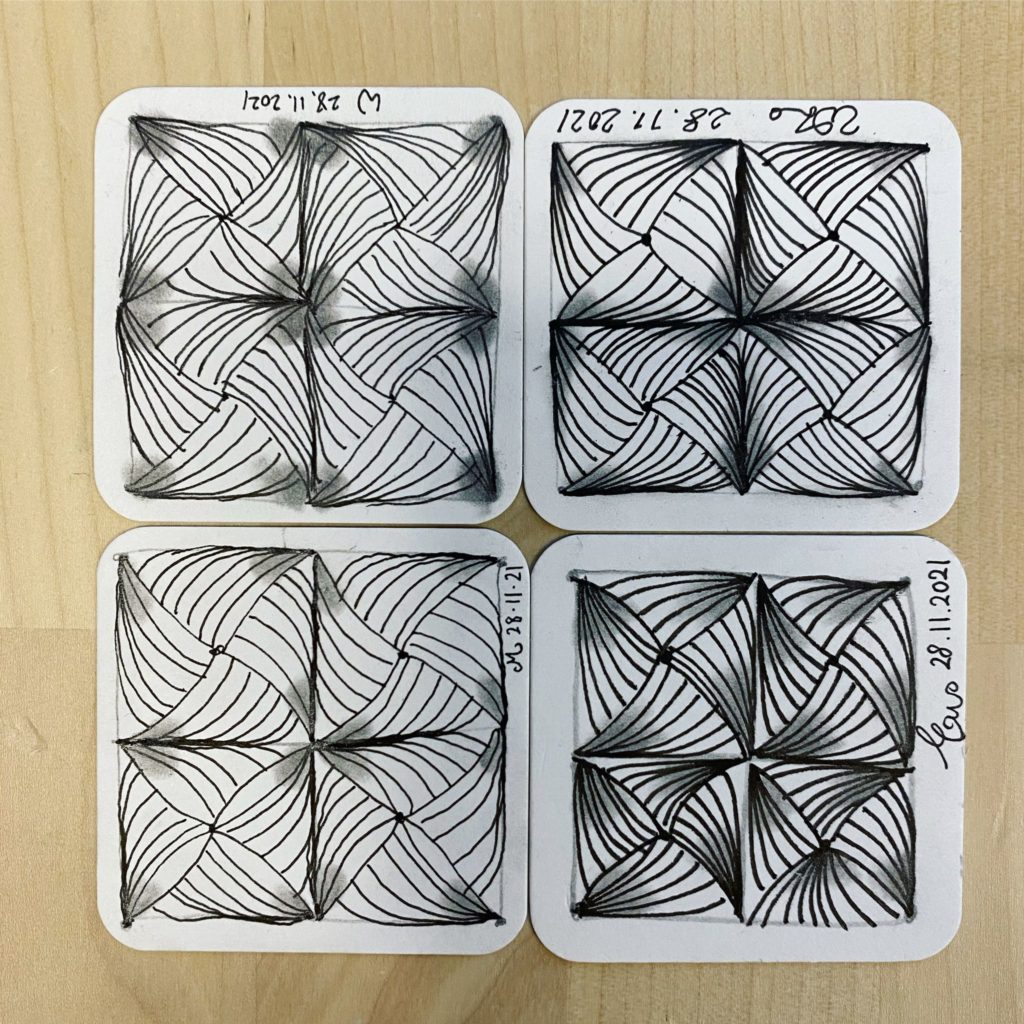 練習專用紙磚~Paper Tile📜 – Creative Arts Workshop – Zentangle
